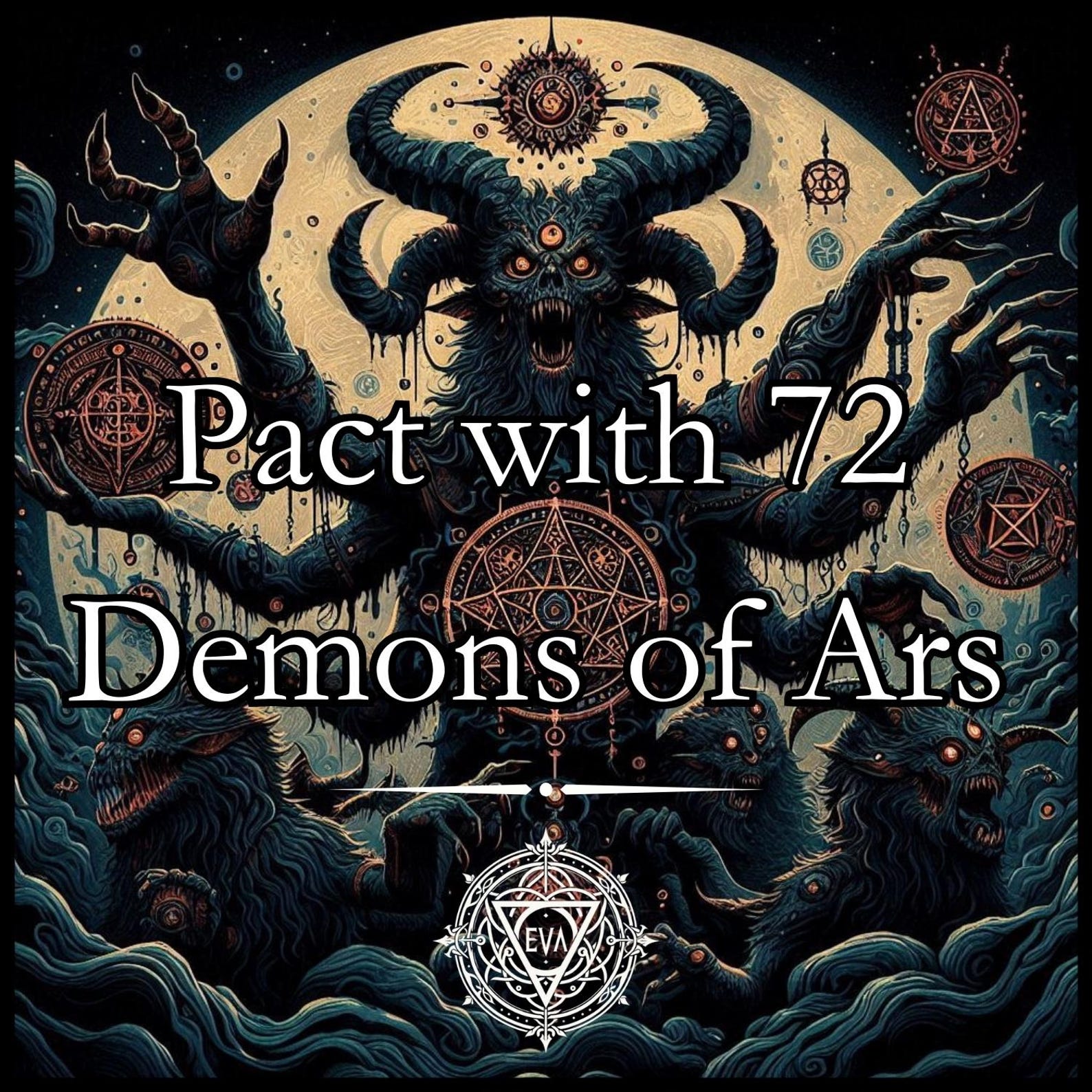 Pact With 72 Demons of Ars Goetia - Etsy