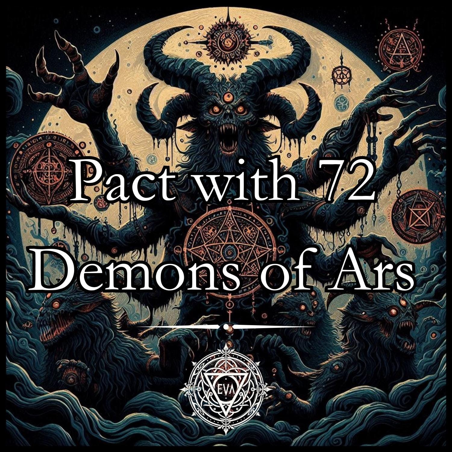 Pact With 72 Demons of Ars Goetia - Etsy