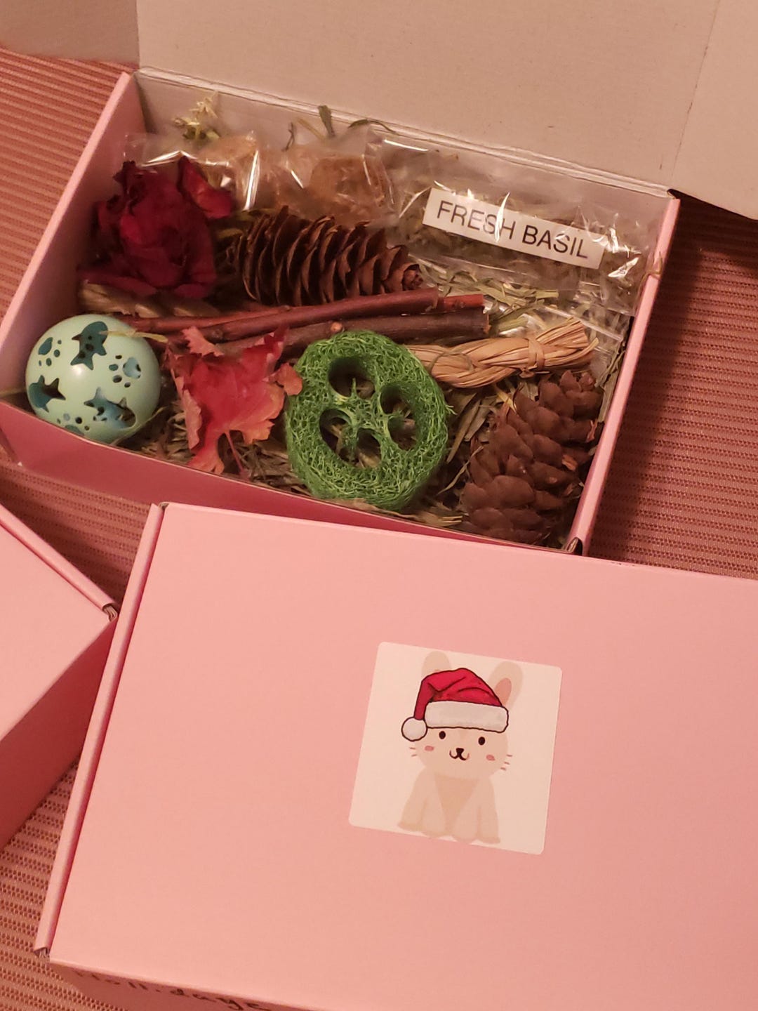 Rabbit Chew Toys - Mystery Box - Choose Your Box Size Gift for Bunnies ...