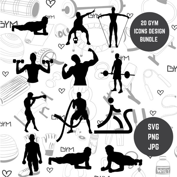 Fitness Svg - Etsy