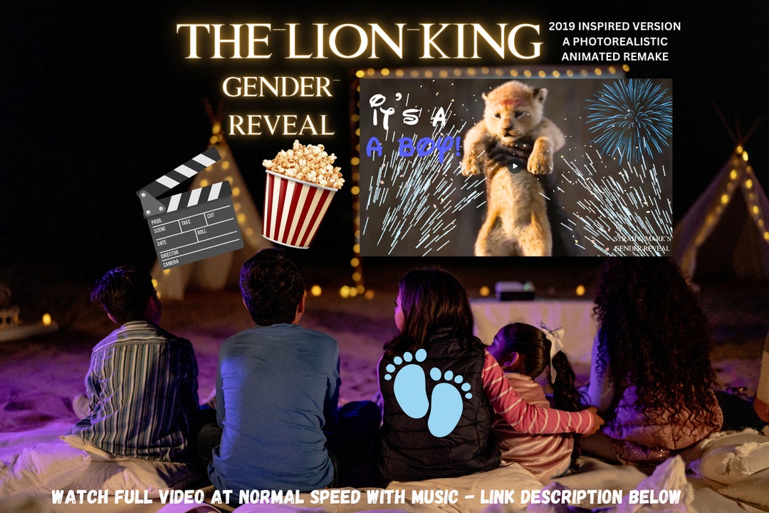 Gender Reveal Video Announcement, Gender Reveal Movie, Boy or Girl ...