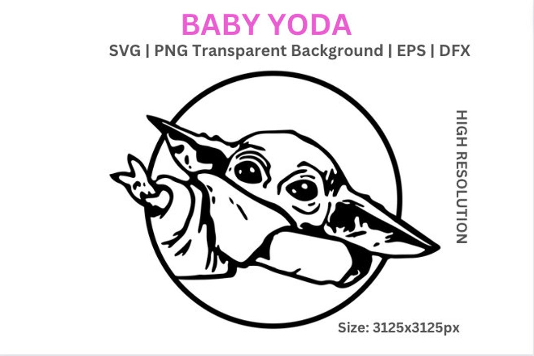 Baby Yoda Svg,cartoons, Grogu Svg, Mandalorian, Baby Yoda Clipart ...