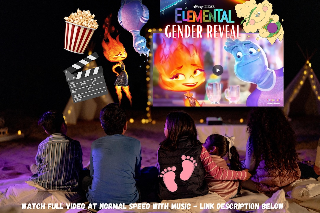 Gender Reveal Video Announcement, Gender Reveal Movie, Boy or Girl ...