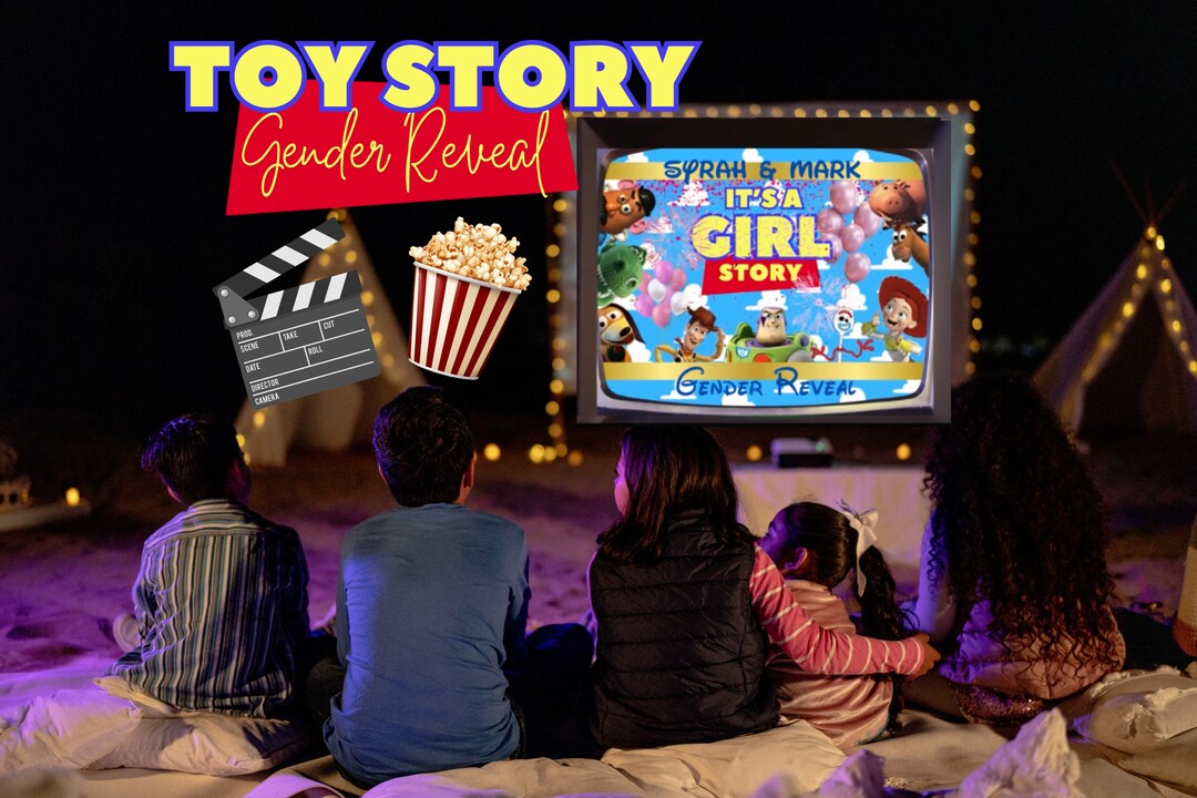 Girl Gender Reveal Movie, Toy Story Gender Reveal Movie,gender Reveal ...