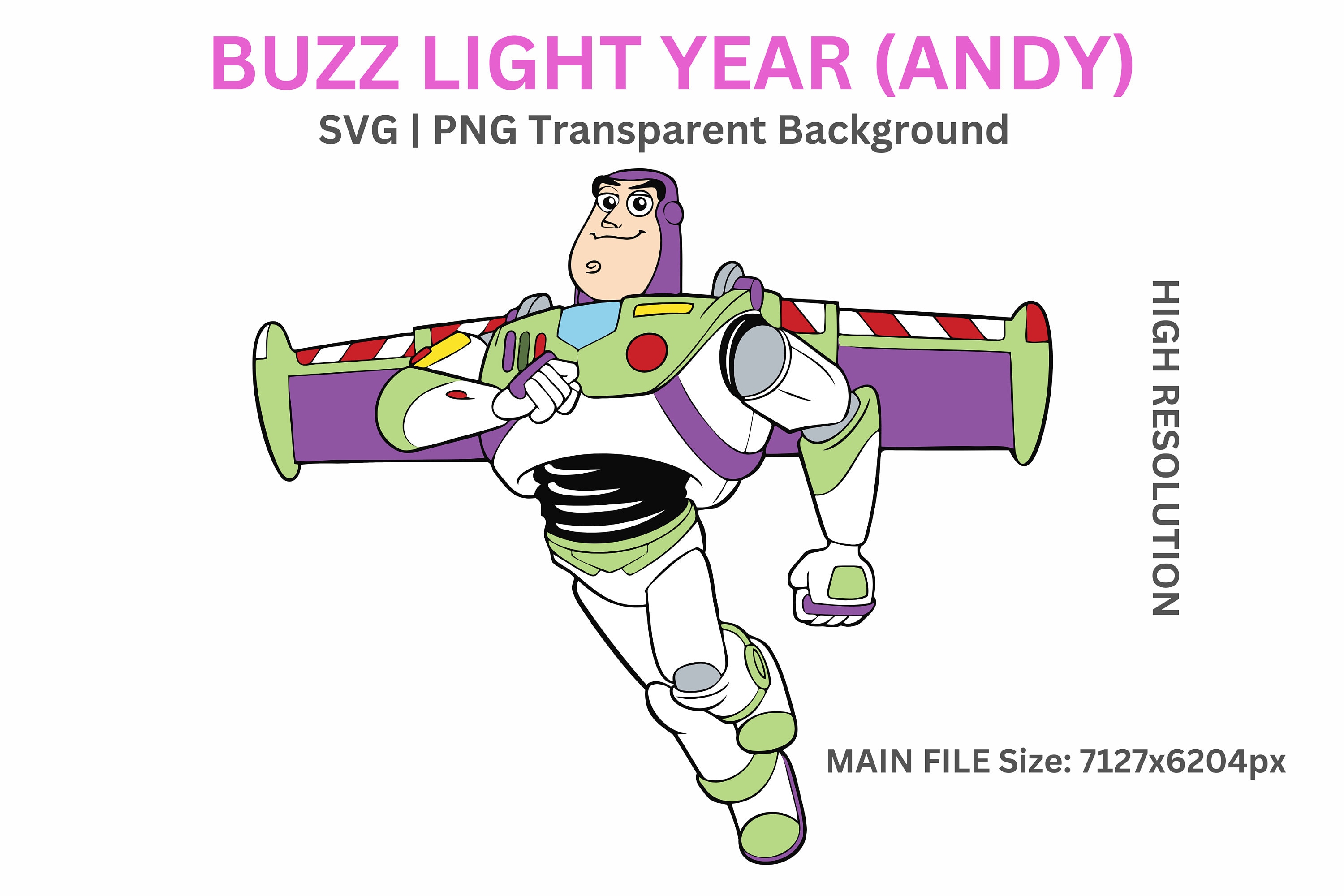 Buzz Lightyear Flying Png