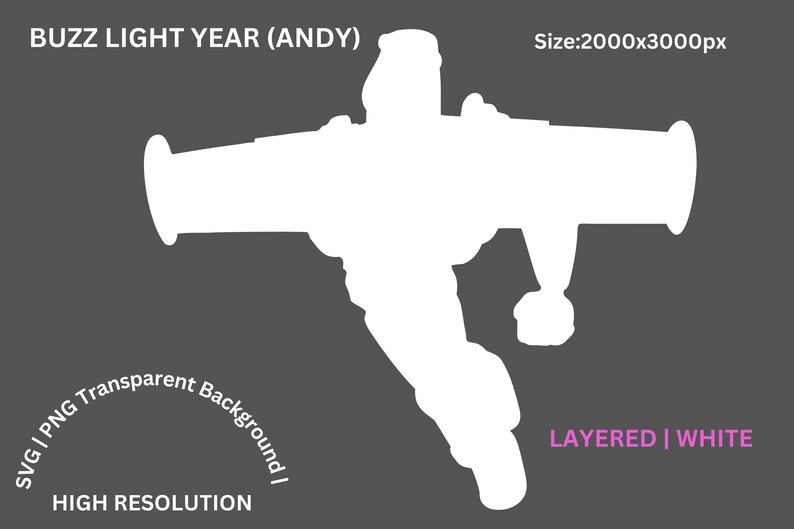Buzz Lightyear Svg, Png, Toy Story Clouds SVG, Cartoon Cloud Silhouette ...