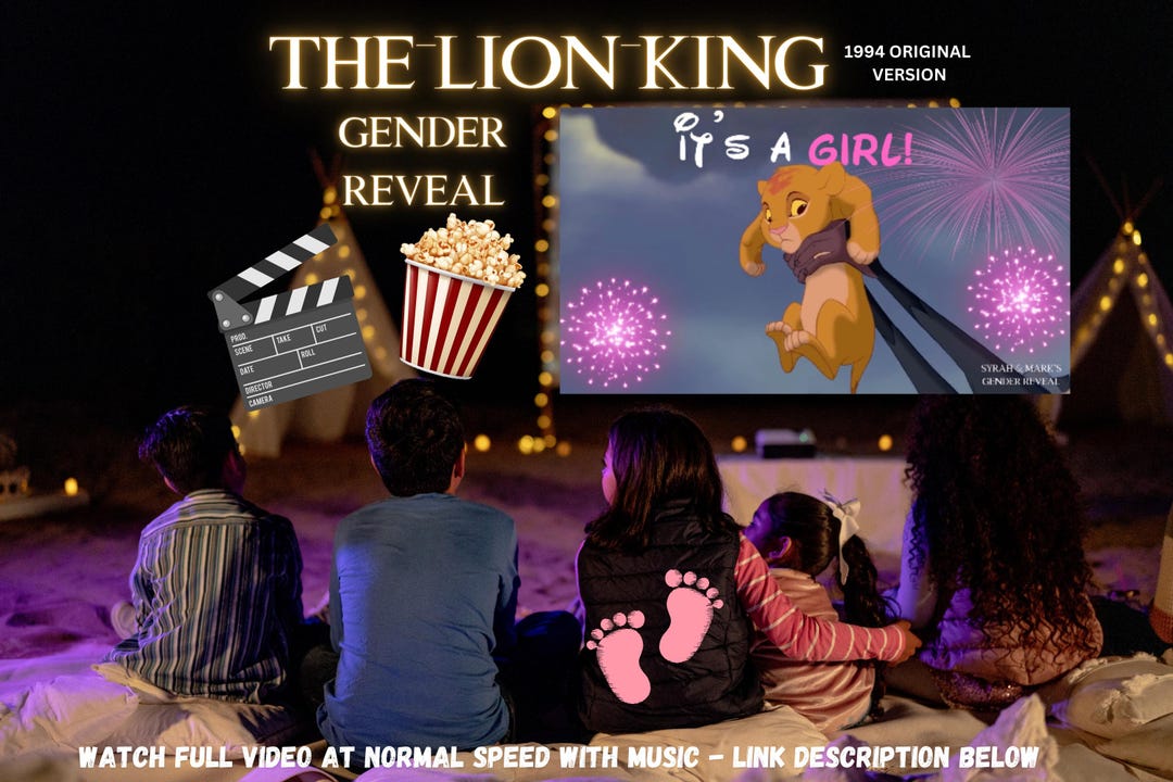 Gender Reveal Video Announcement, Gender Reveal Movie, Boy or Girl ...