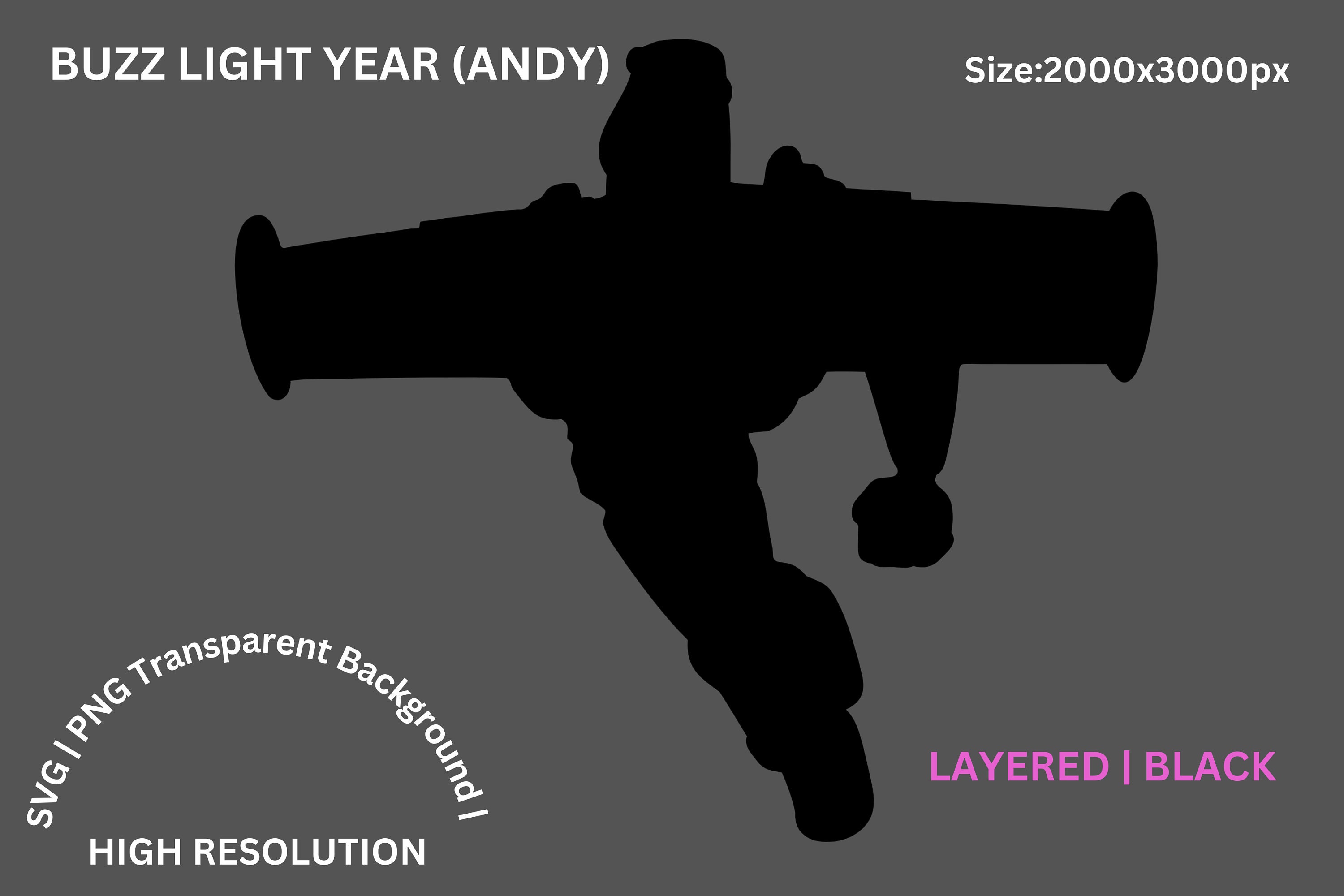 Buzz Lightyear Svg, Png, Toy Story Clouds SVG, Cartoon Cloud Silhouette ...