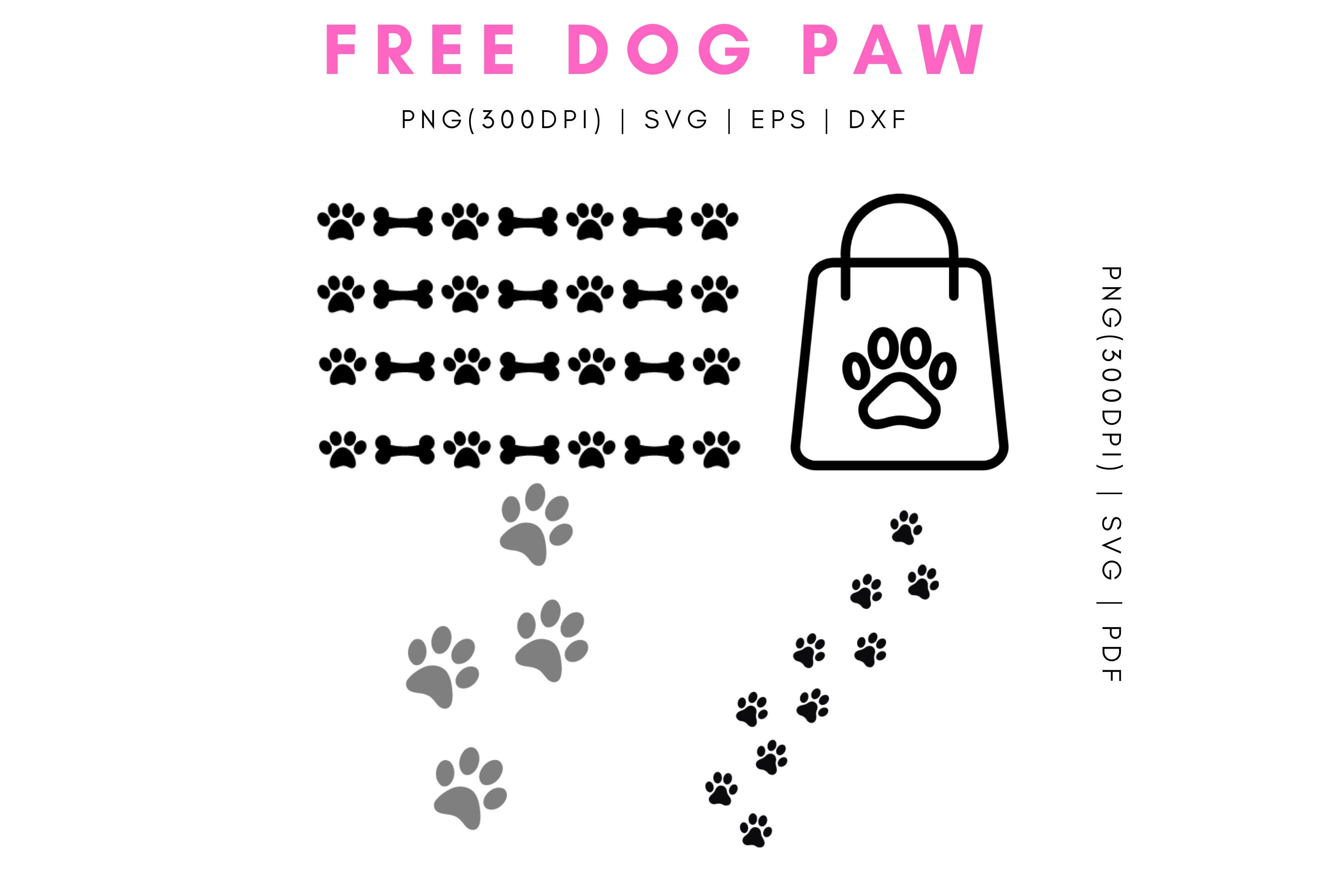 Dog Paw SVG, Animal Paw SVG, Dog Foot Print, Svg, Png, Cricut ...