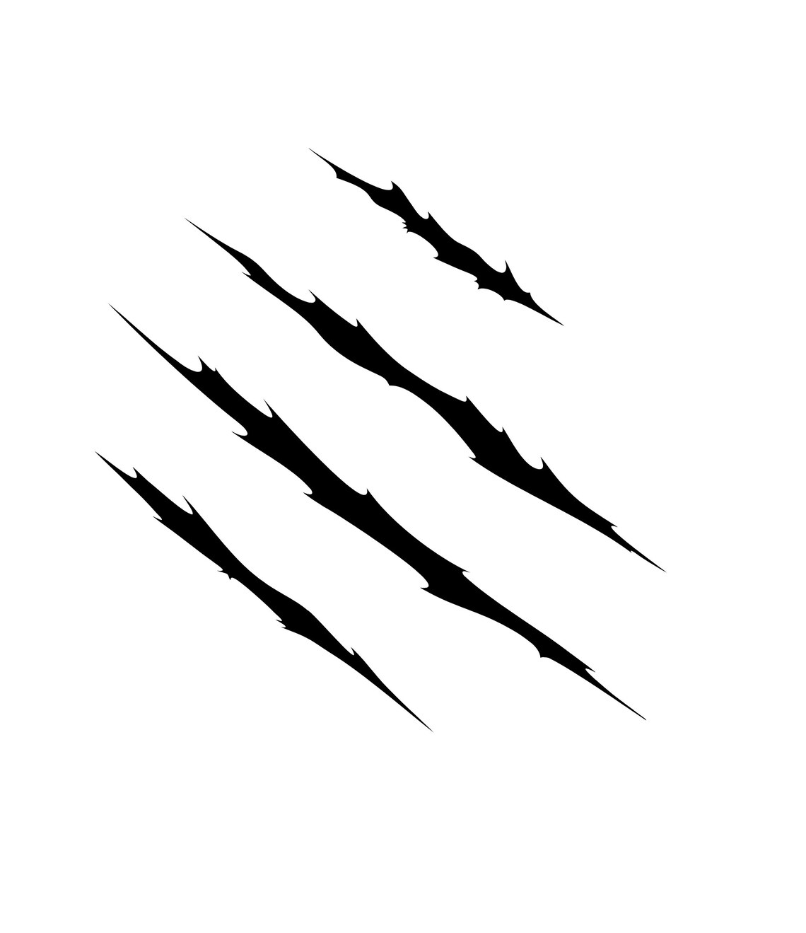 Tiger Claw Marks SVG, PNG, JPG (digital Download) - Etsy