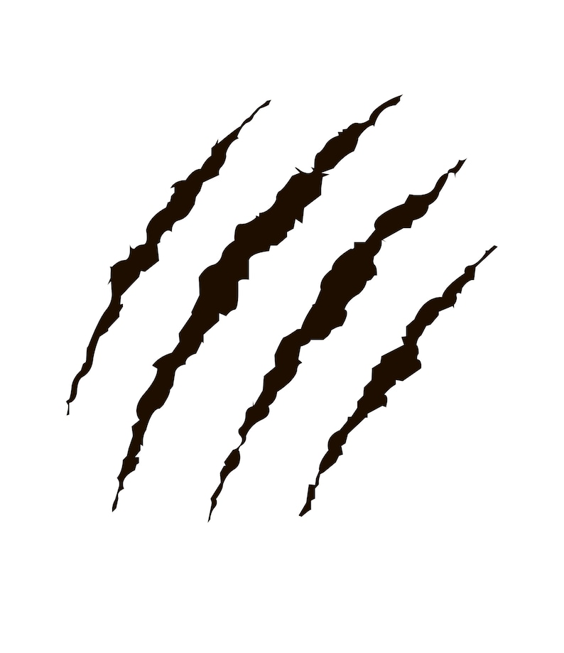 Tiger Claw Marks SVG, PNG, JPG (digital Download) - Etsy