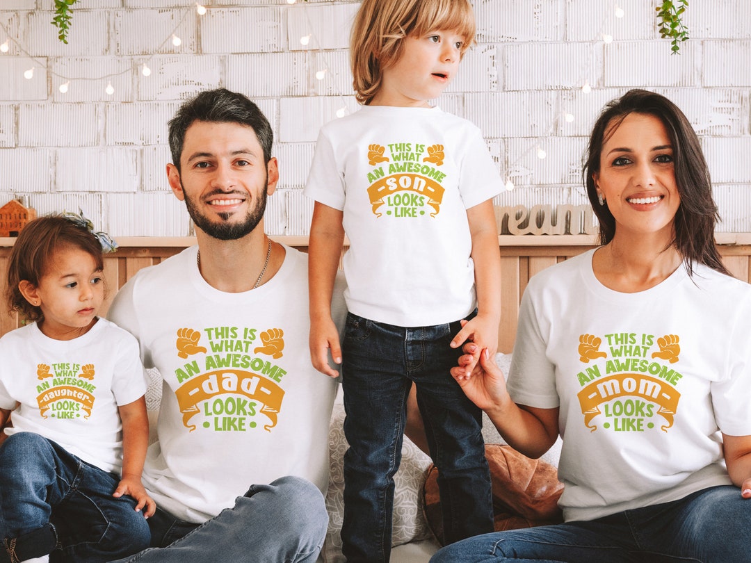 This is What an Awesome Family Looks Like Shirt Family - Etsy