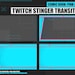Animated Pink & Blue Comic Twitch Overlay Package Animated Twitch ...