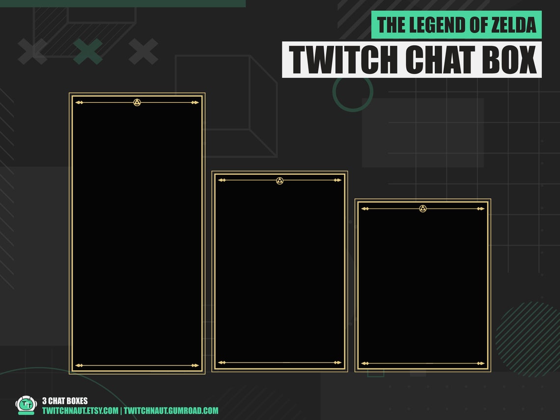 Zelda Tears of the Kingdom Twitch Overlay Package the Legend Ofzelda ...