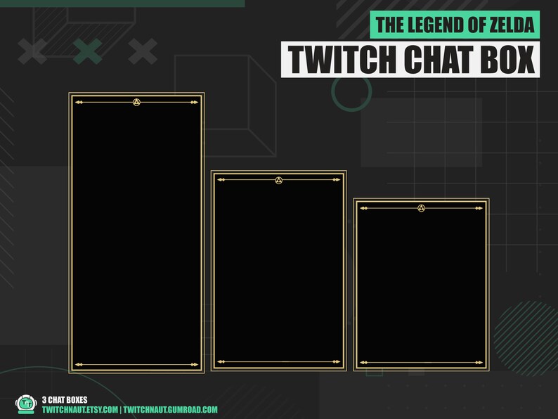 Zelda Tears of the Kingdom Twitch Overlay Package | the Legend Ofzelda ...