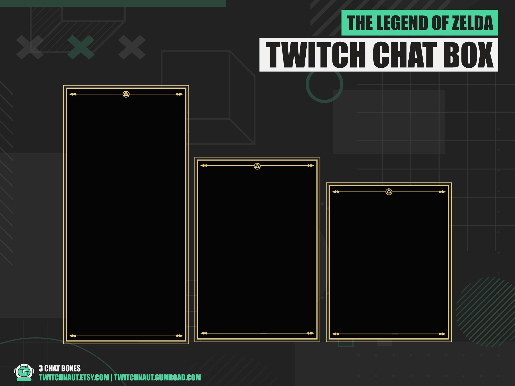 Zelda Tears of the Kingdom Twitch Overlay Package | the Legend Ofzelda ...