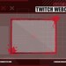 Bloody Dark Twitch Webcam for Horror and Dark Stream Horror - Etsy