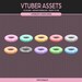 Floral Cute Swim Ring Vtuber Asset for Pool Party Stream - Inflatable ...