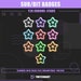 Final Fantasy Moogle Twitch Badges | Cute Moogle Twitch Bit Badges | Final Fantasy Themed Sub ...
