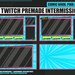 Animated Pink & Blue Comic Twitch Overlay Package Animated Twitch ...