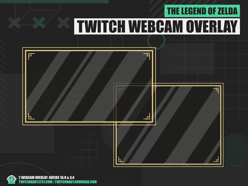 Zelda Tears of the Kingdom Twitch Overlay Package | the Legend Ofzelda ...