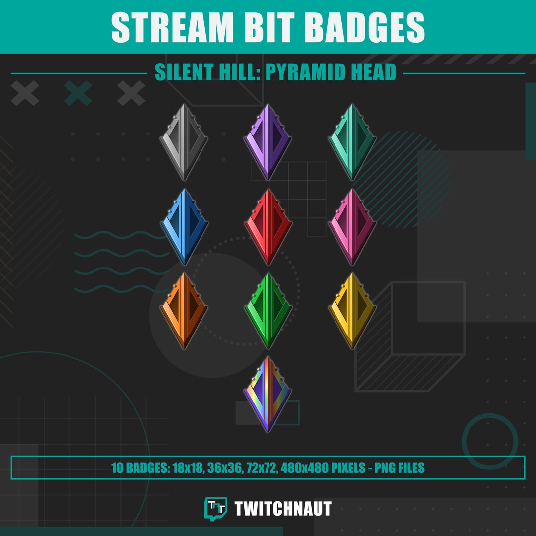 Silent Hill Pyramid Head Twitch Badges | Dead by Daylight Executioner ...