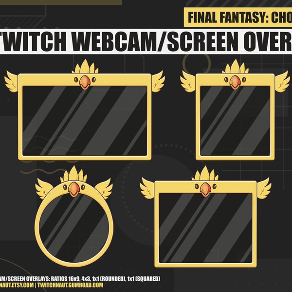 Final Fantasy Twitch Overlay - Etsy