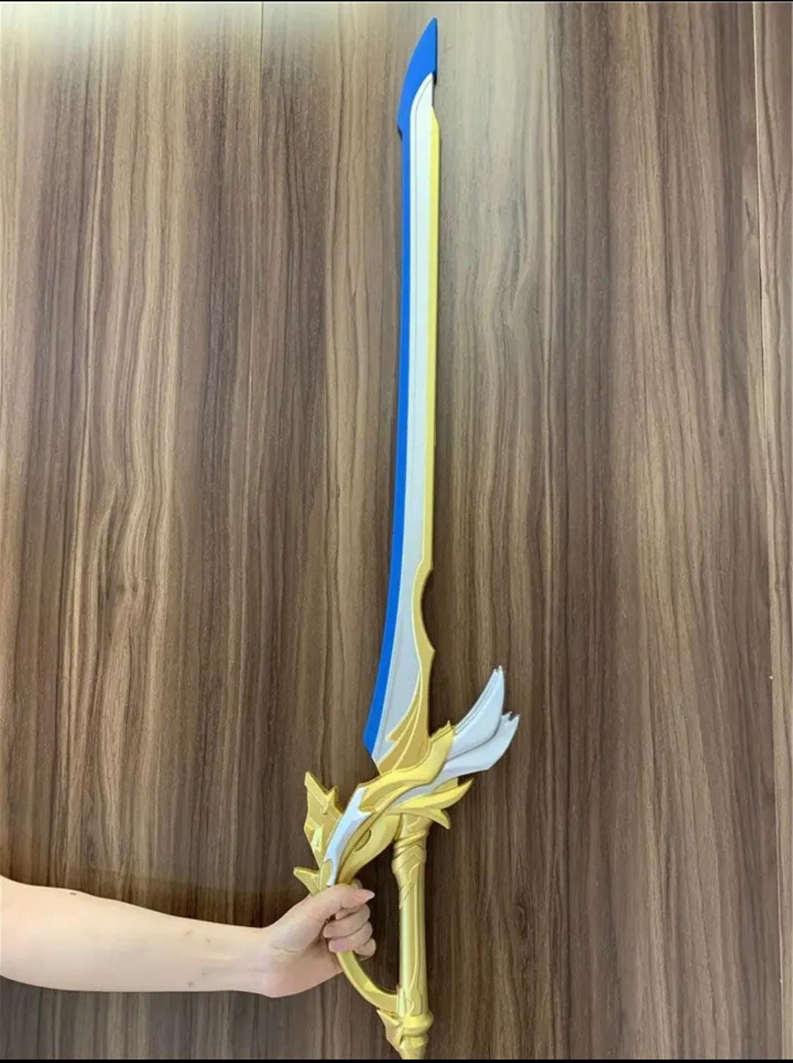 Handmade Swords Genshin Impact Cosplay Swords Anime Weapon Etsy Uk