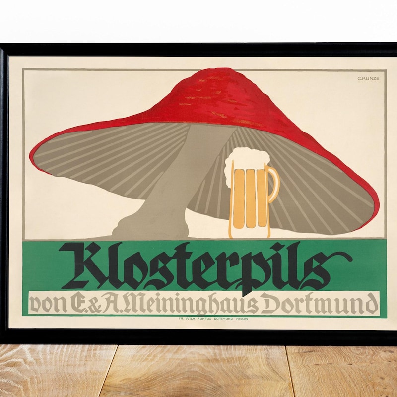 German Beer Posters - Etsy
