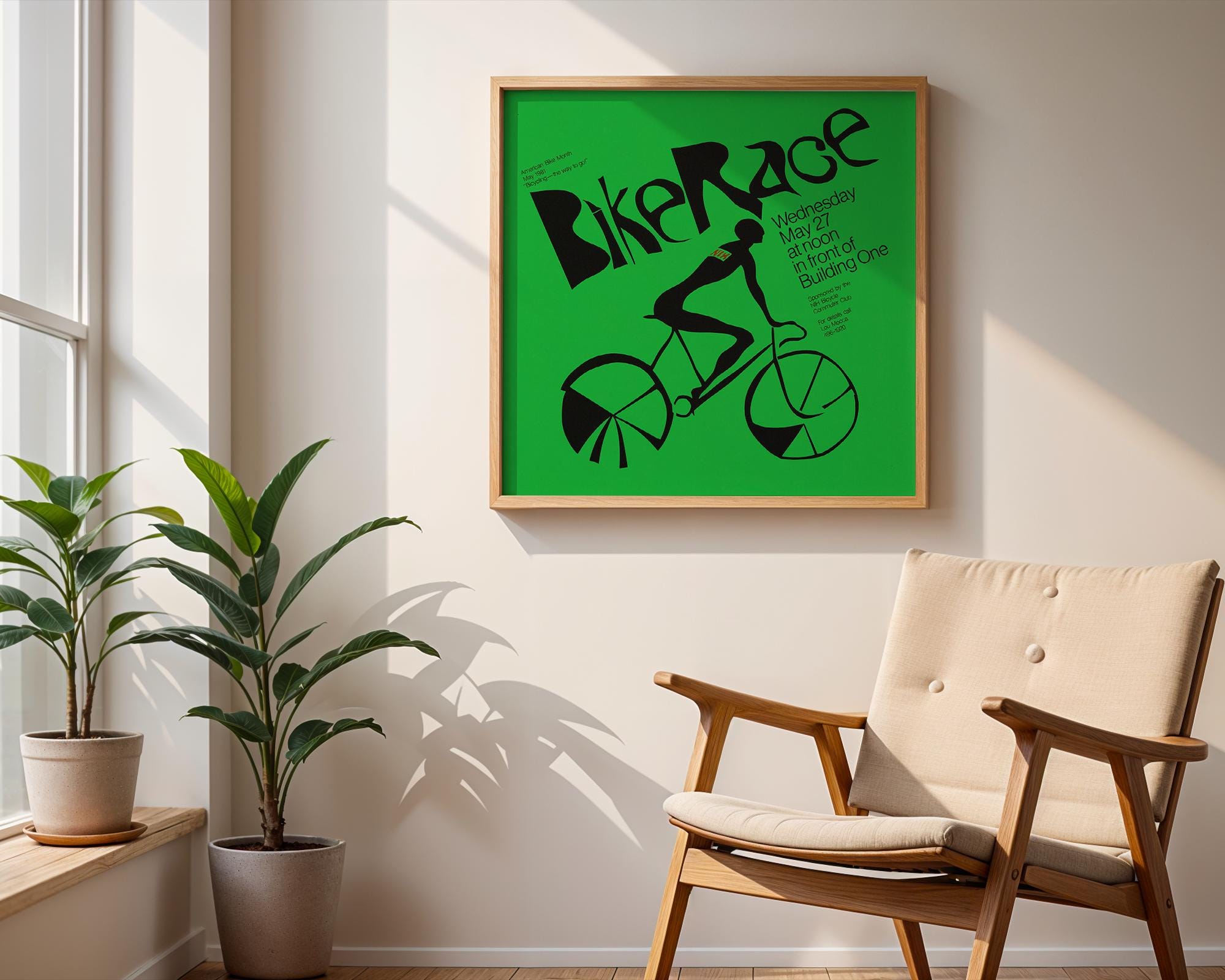 1980s Poster, Bike Race Poster, Retro Poster, Vintage Bicycle Poster ...