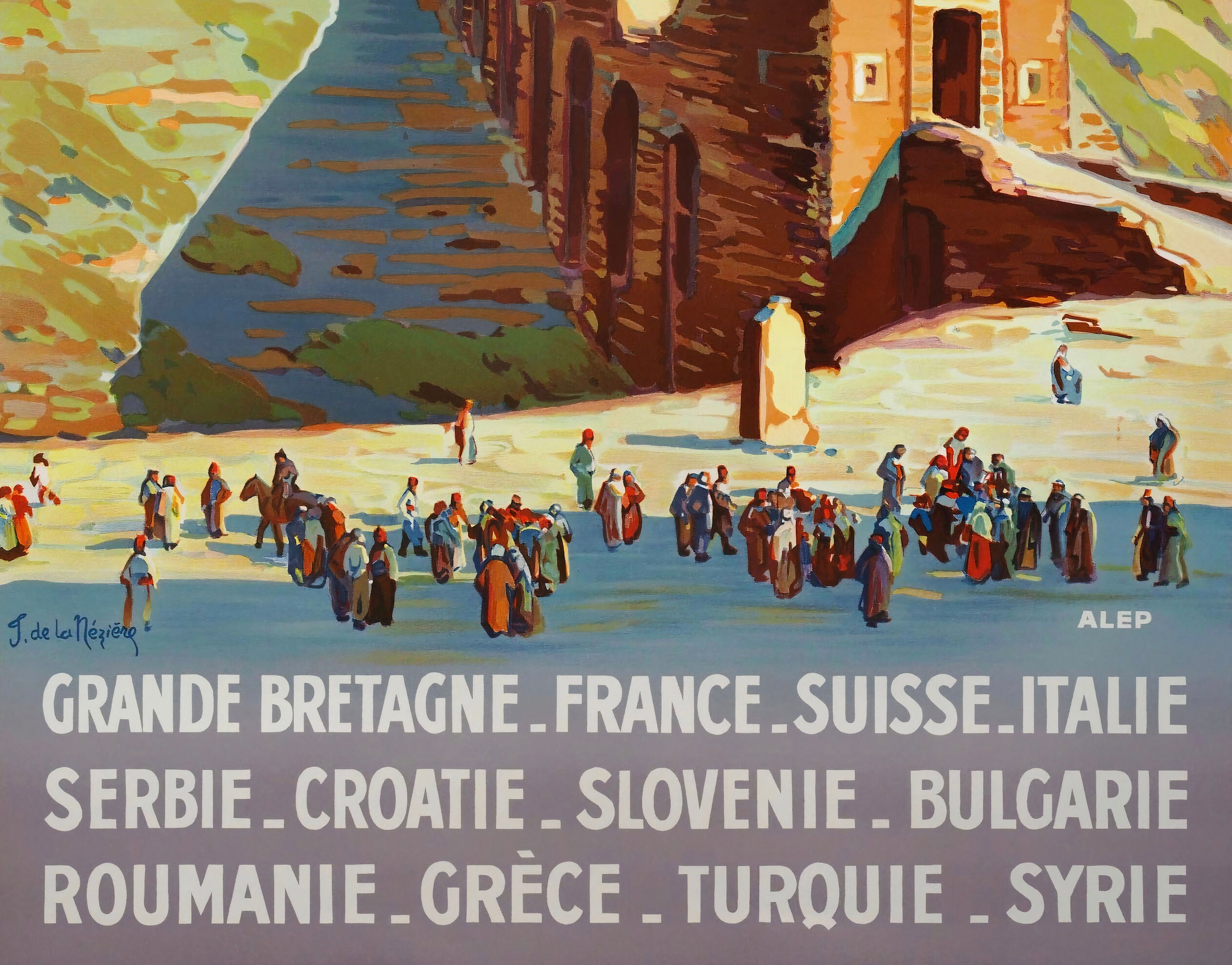 Orient Express Print Travel Poster Railway Poster French Poster 1920s ...