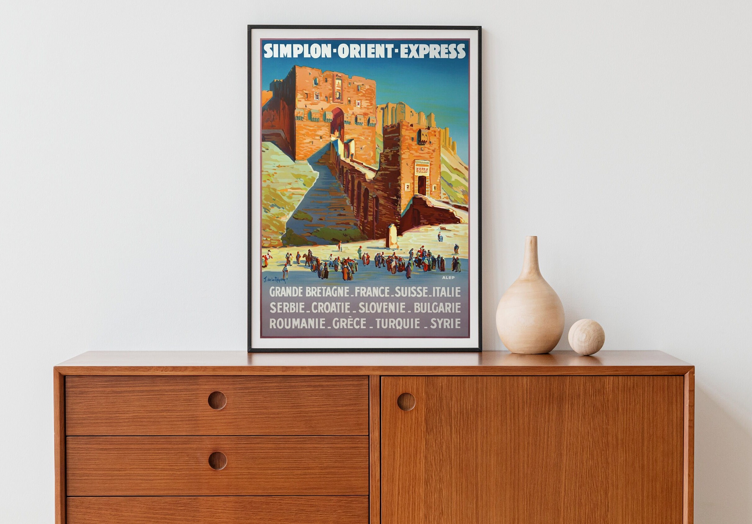 Orient Express Print Travel Poster Railway Poster French Poster 1920s ...