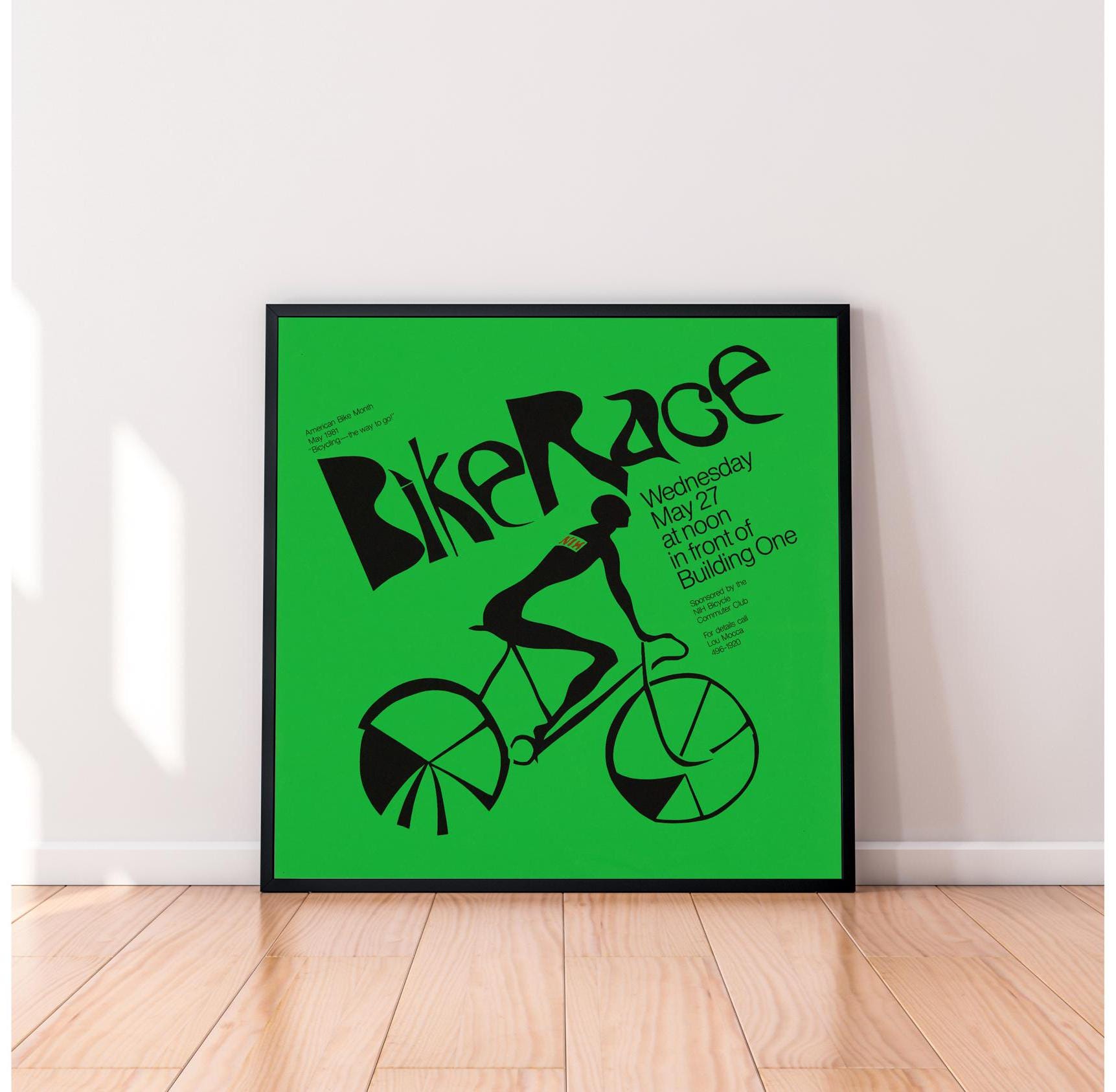 1980s Poster, Bike Race Poster, Retro Poster, Vintage Bicycle Poster ...
