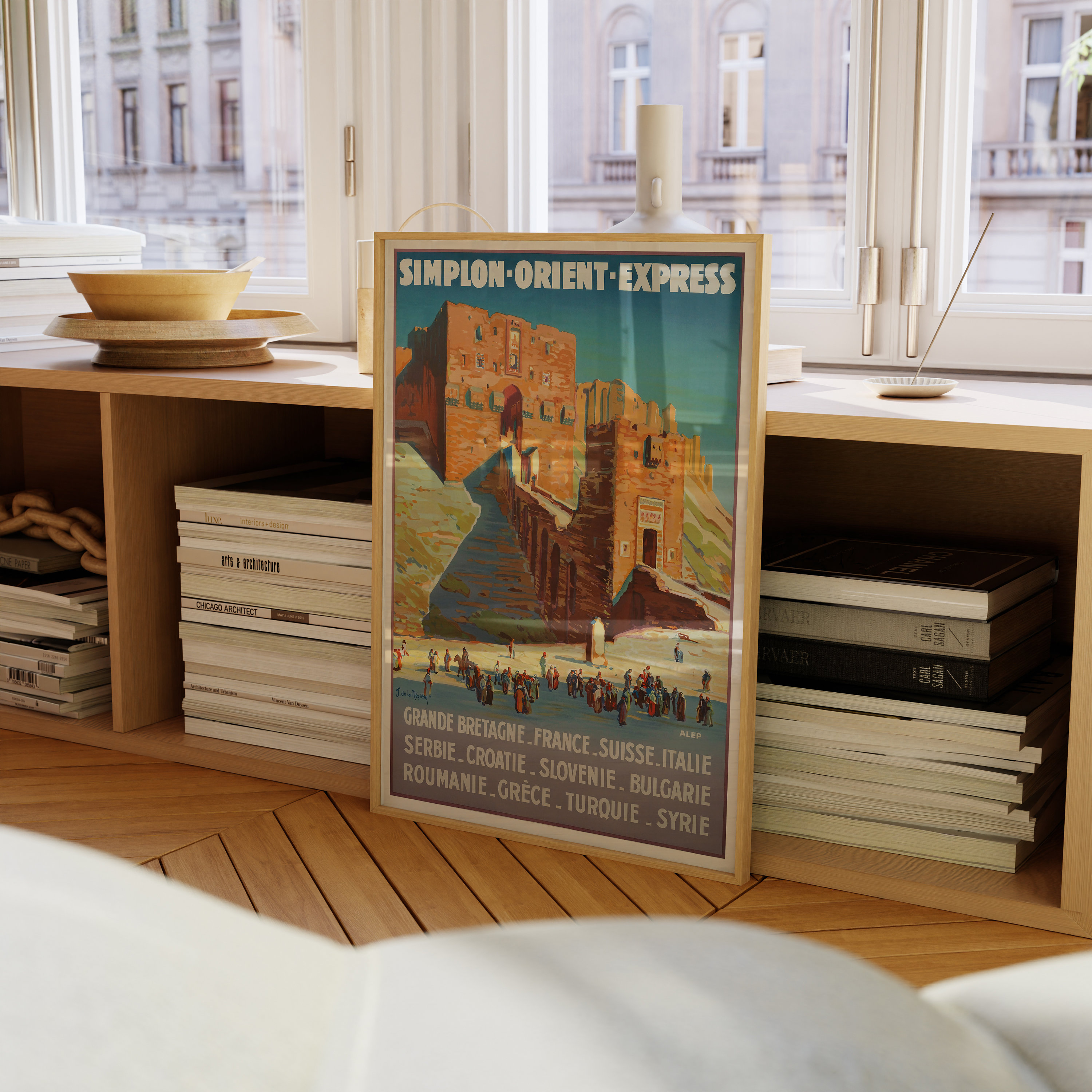 Orient Express Print Travel Poster Railway Poster French Poster 1920s ...