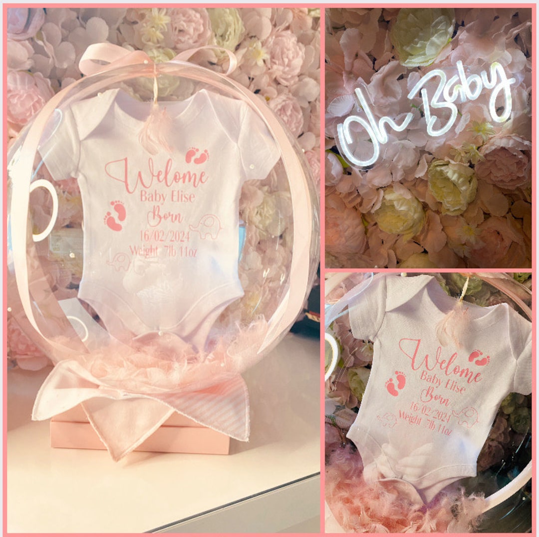 Baby Bubble Balloon - Etsy UK