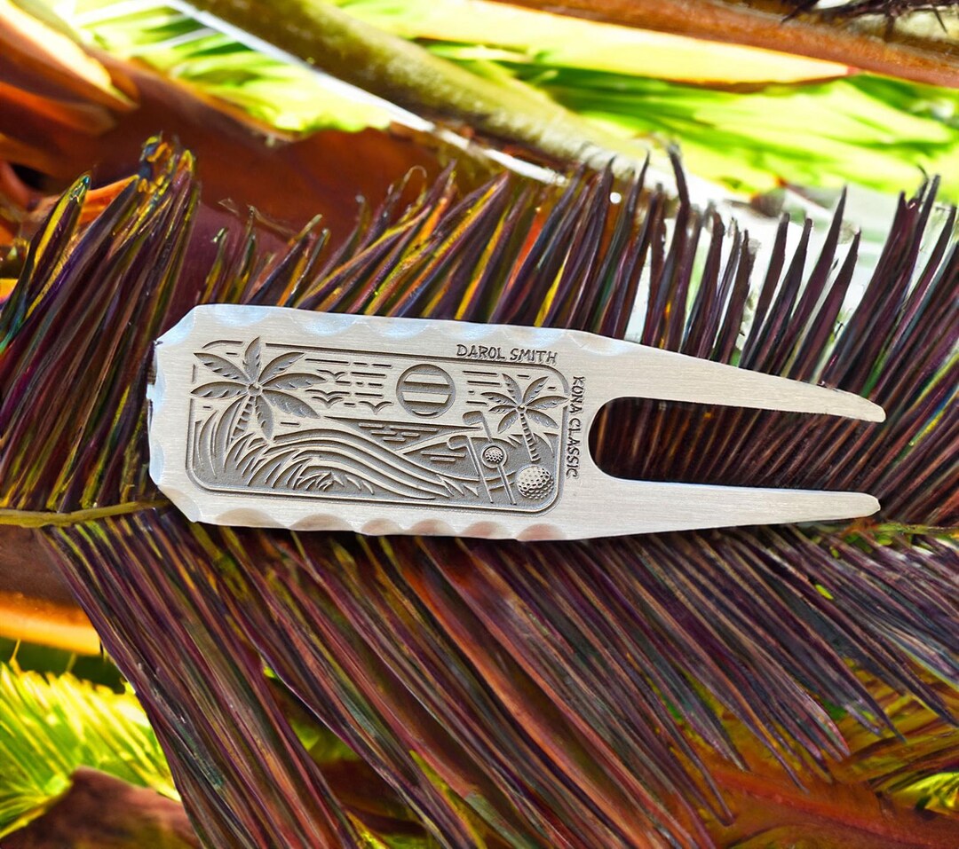 Custom Golf Divot Tool & Ball Mark - Engrave Any Graphic or Text ...