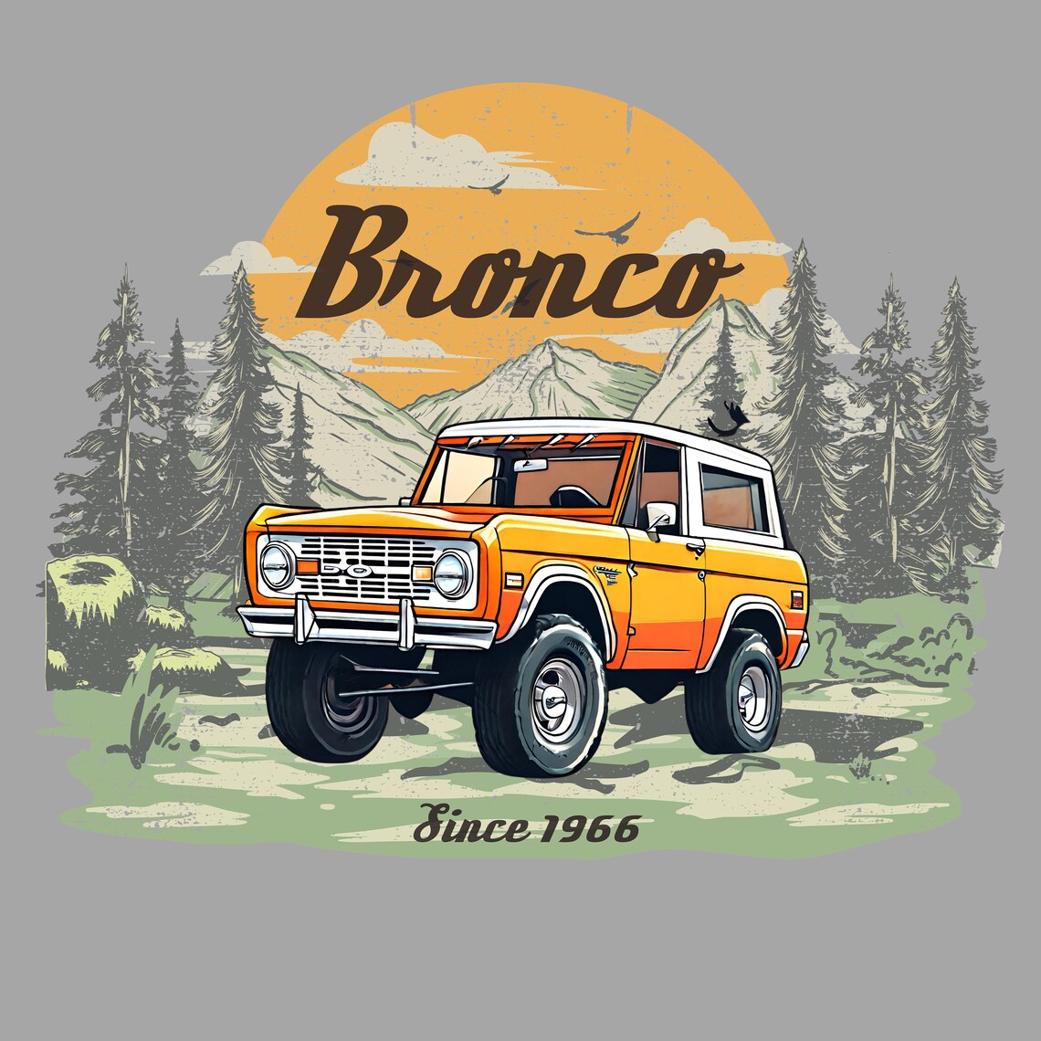 Ford Bronco SVG | Ford Bronco PNG | Ford Bronco Shirt | Bronco Design ...