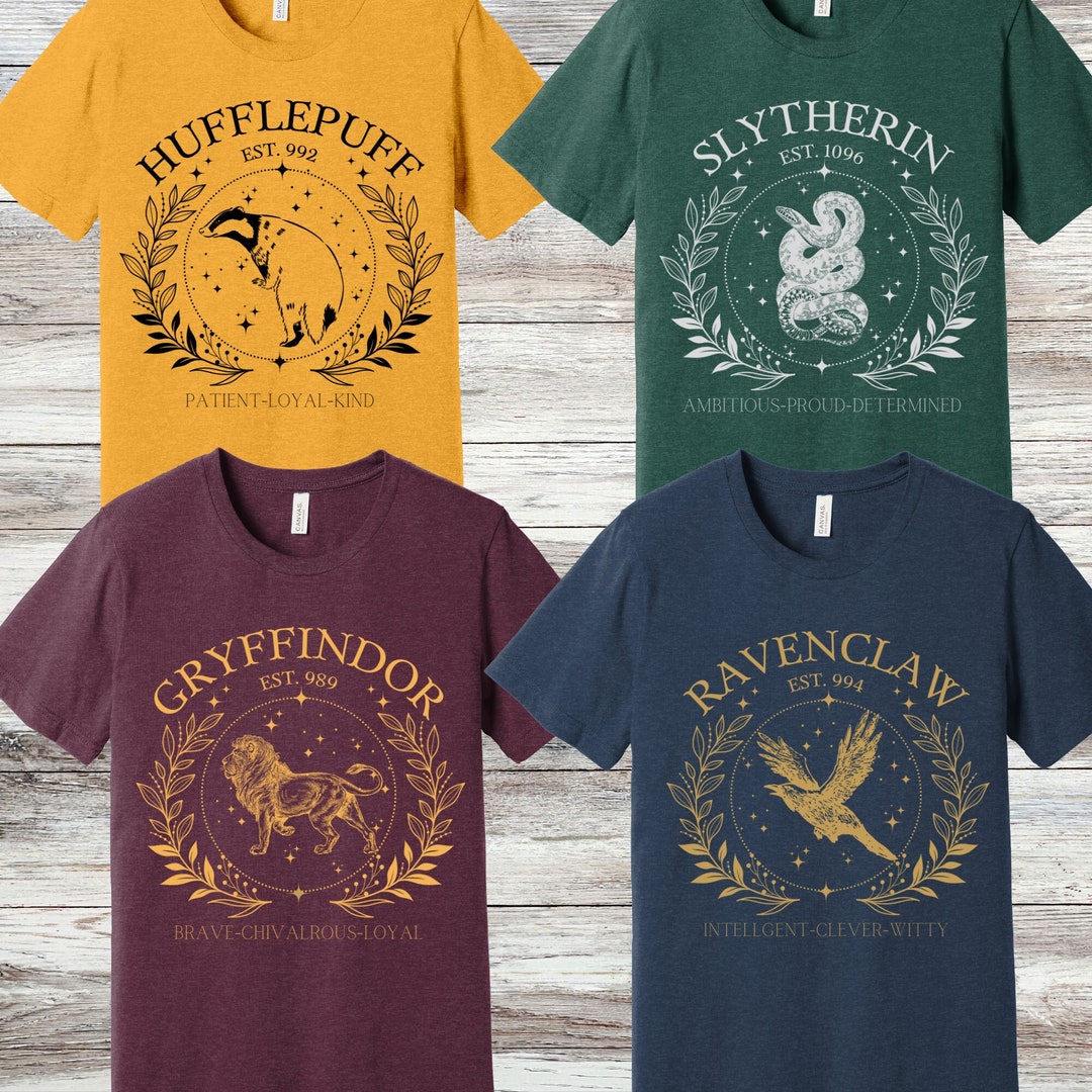 HP Wizard School Houses SVG Magic School Png Wizarding School Svg Magic ...