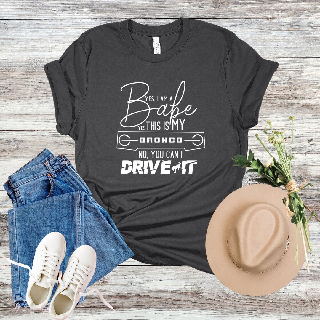 Bronco Babe Shirt | Women's Bronco Shirt | Ladies Bronco Shirt | Bronco ...