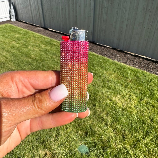 Rhinestone Lighter - Etsy