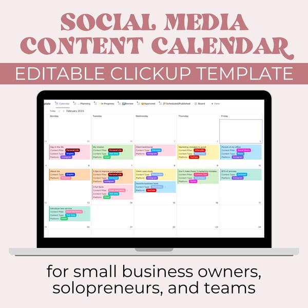 clickup-social-media-template-etsy-israel