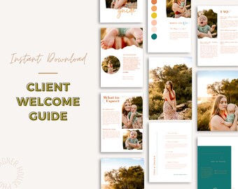 CANVA Photography Welcome Guide Client Welcome Packet Styling Guide ...