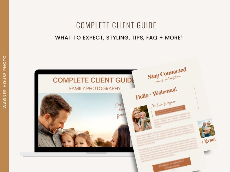 CANVA Complete Client Guide Style Guide for Photography FAQ Template ...
