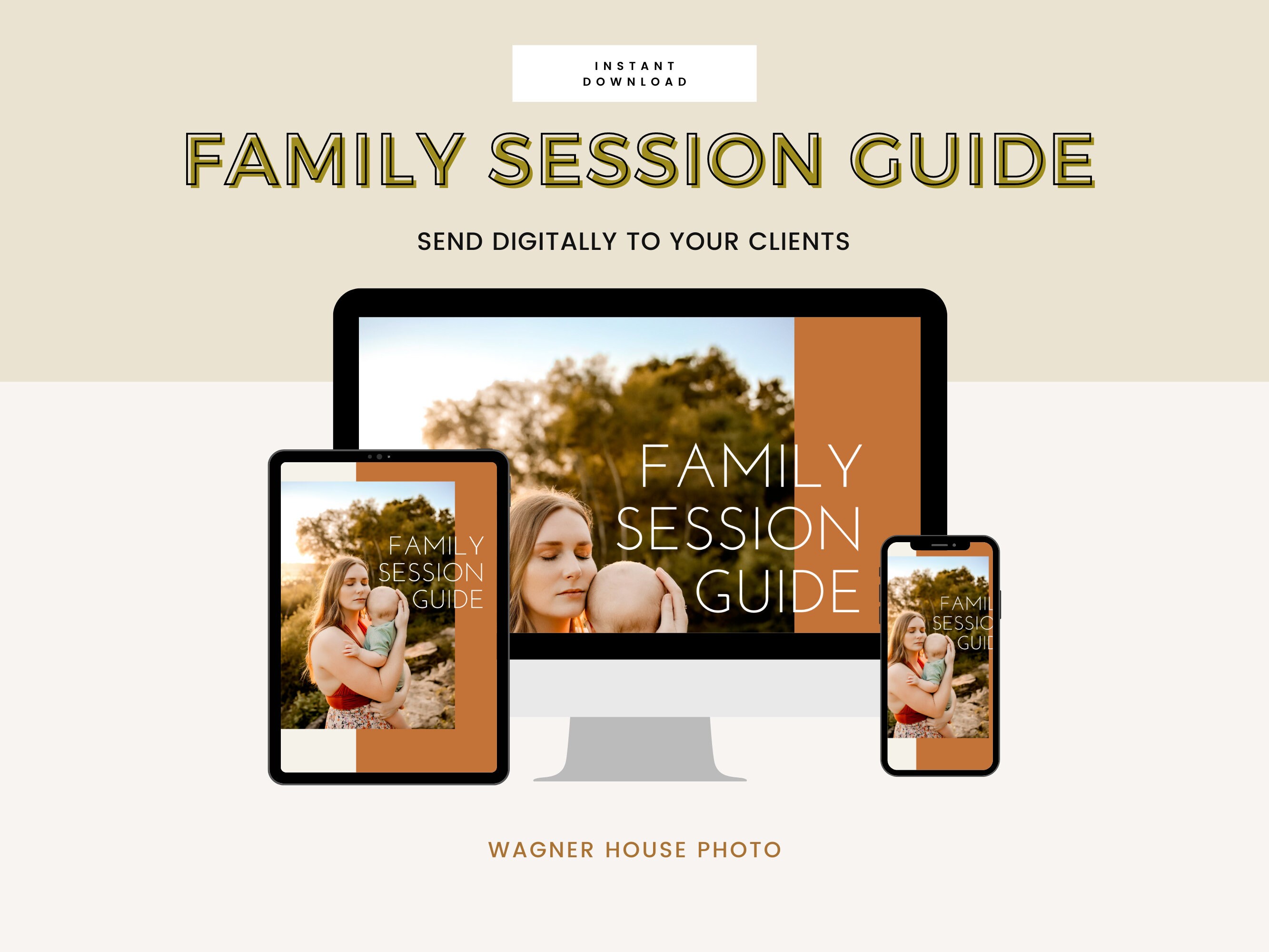 CANVA Photography Family Session Guide Client Welcome Packet Styling ...