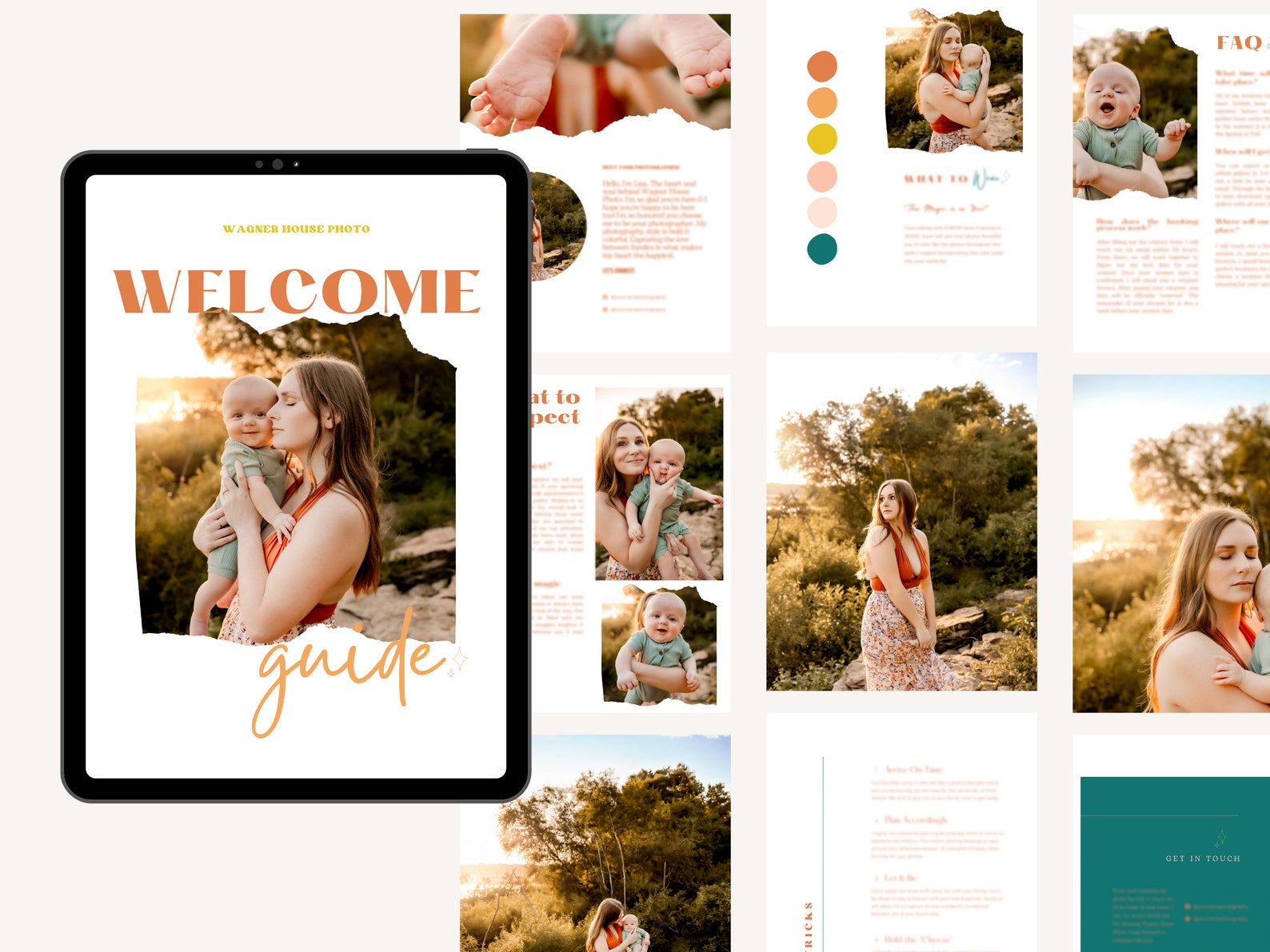 CANVA Photography Welcome Guide Client Welcome Packet Styling Guide ...