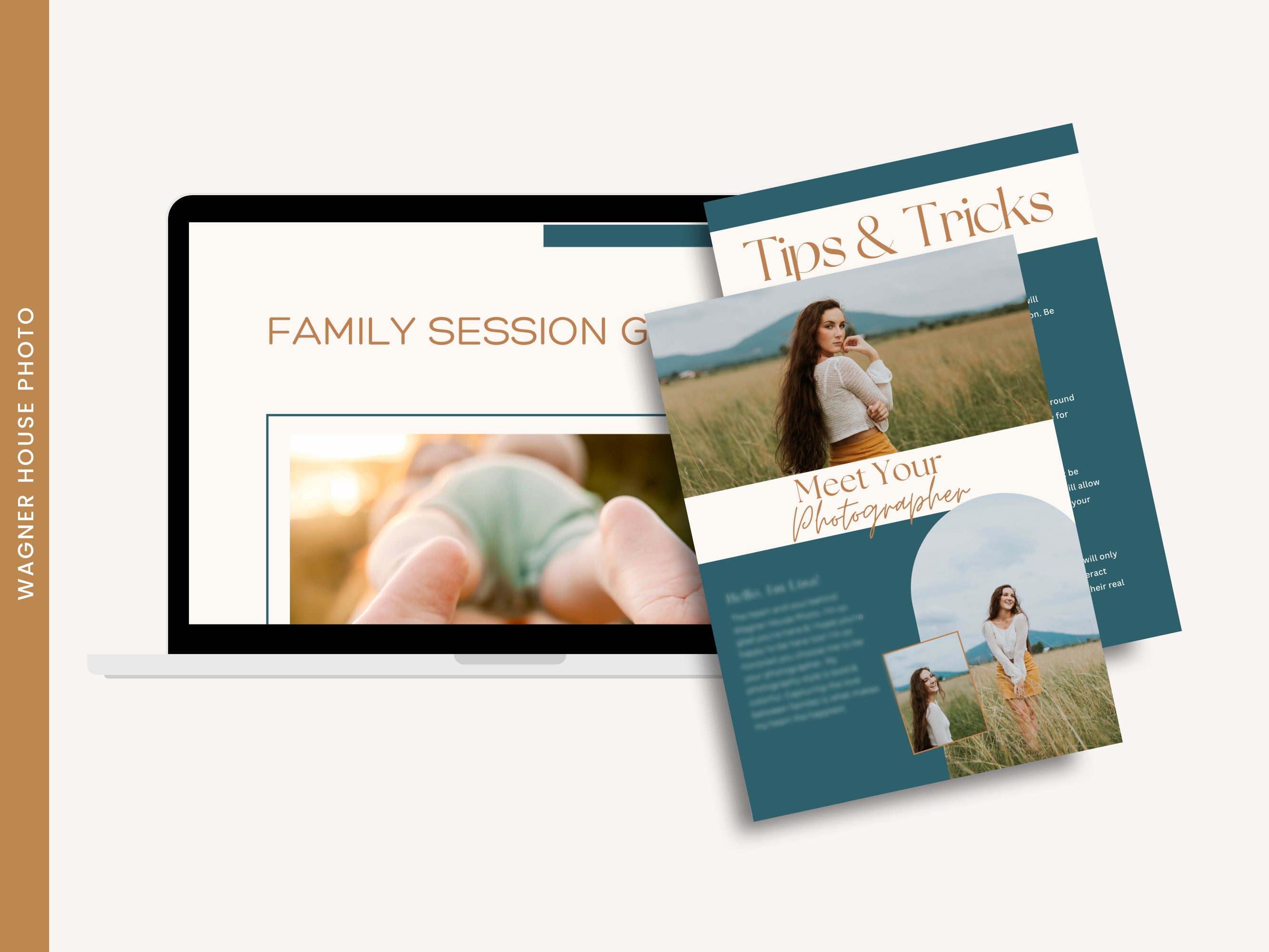 CANVA Photography Family Session Guide Client Welcome Packet - Etsy