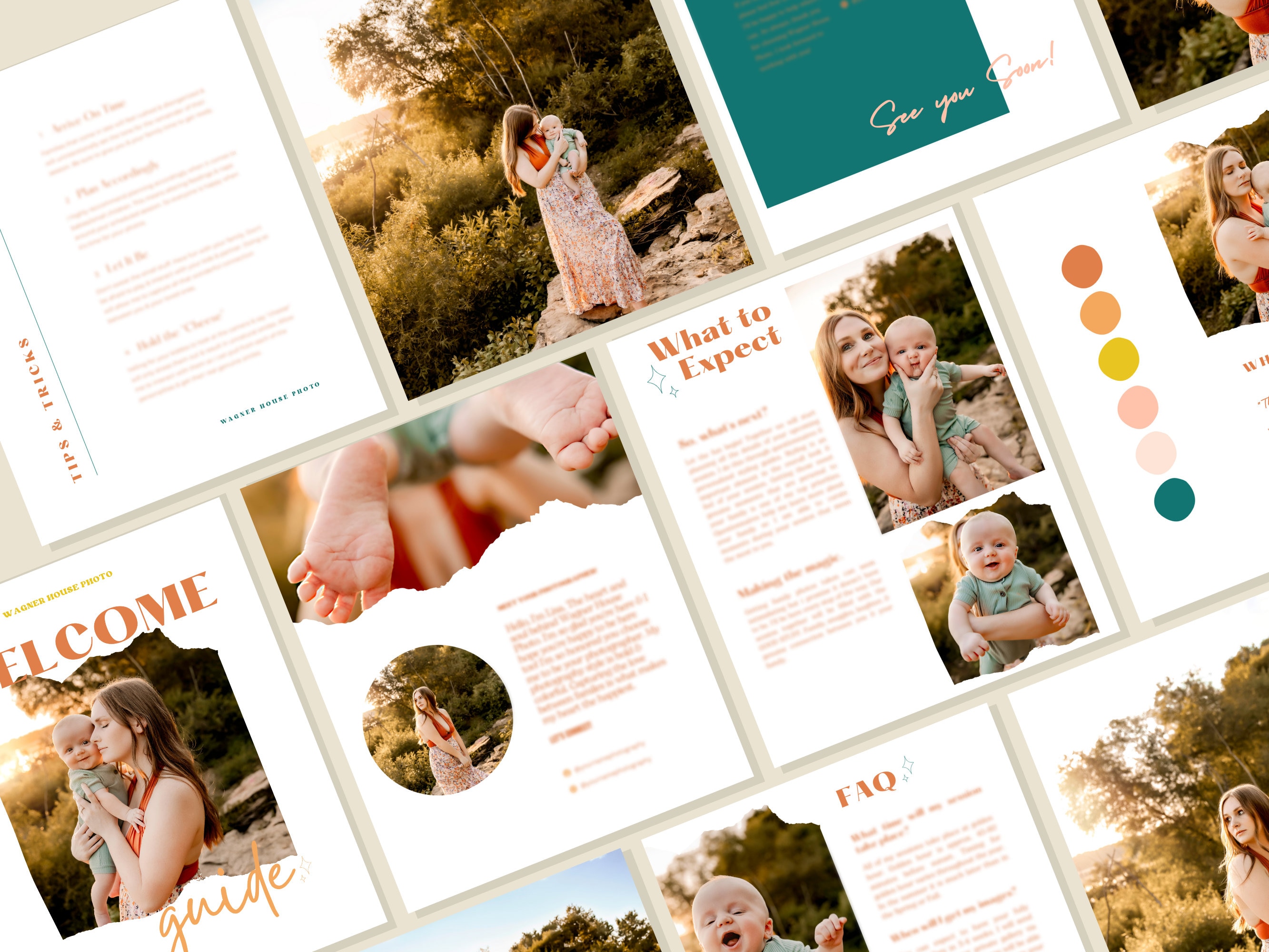 CANVA Photography Welcome Guide | Client Welcome Packet | Styling Guide ...