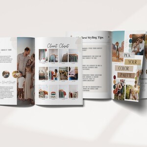 CANVA Client Style Guide Client Closet Template Wardrobe Guide Brand ...