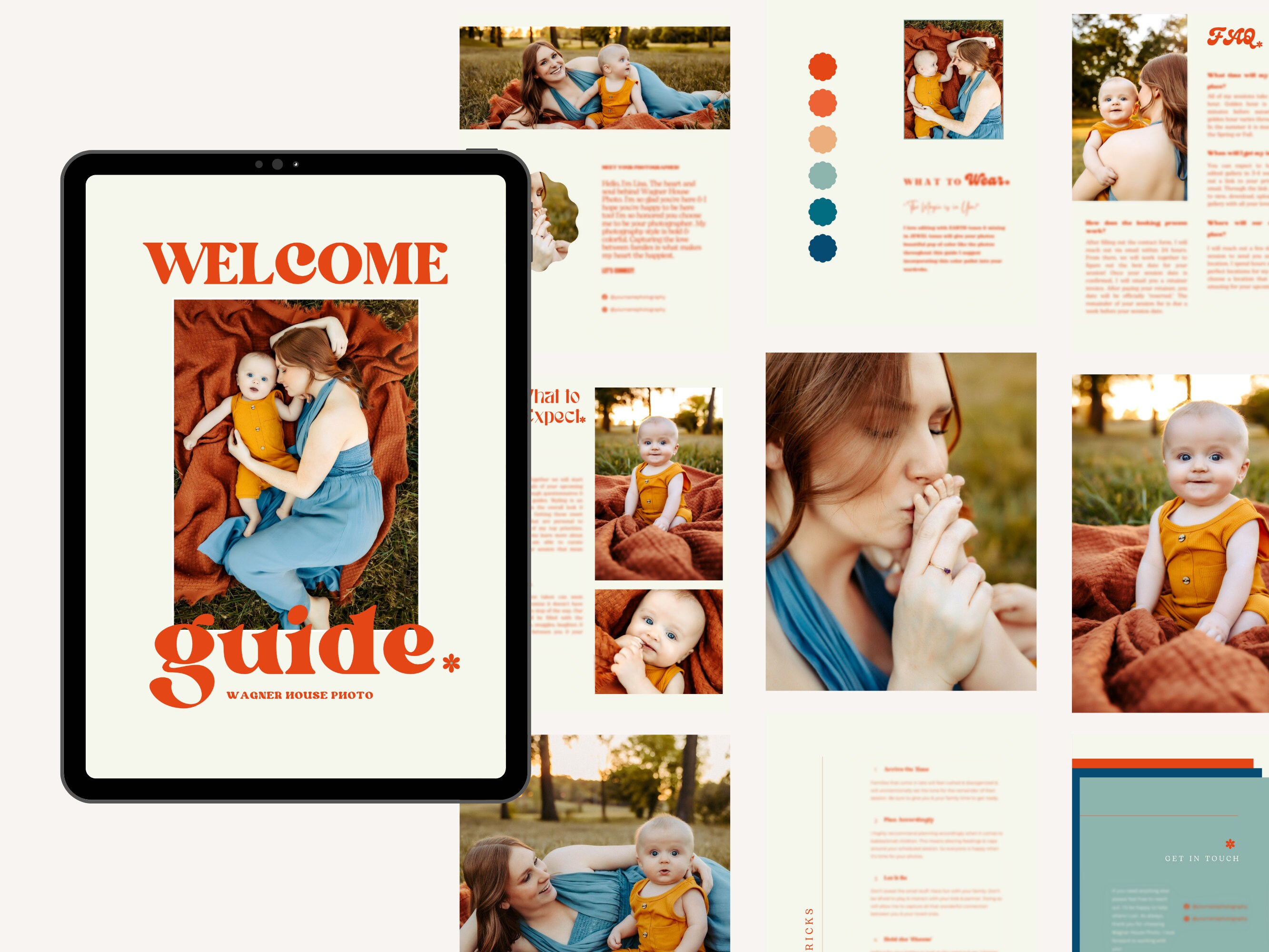CANVA Photography Welcome Guide | Client Welcome Packet | Styling Guide ...
