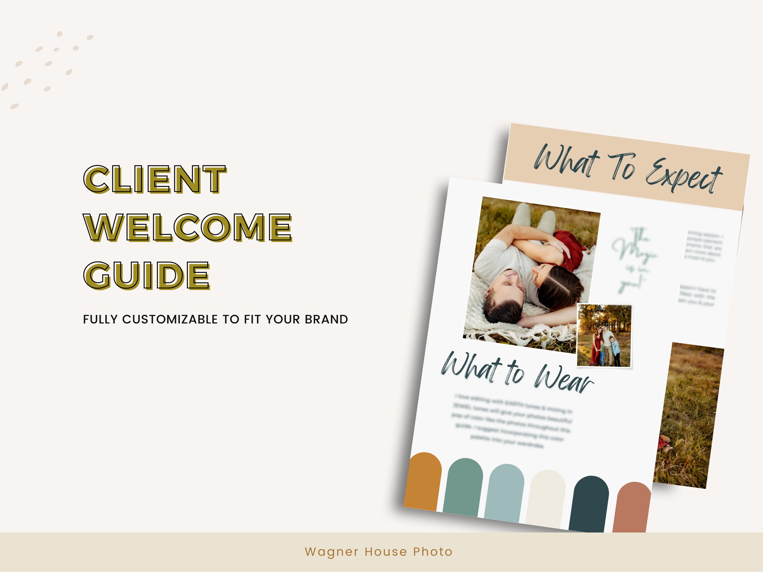 CANVA Photography Welcome Guide | Client Welcome Packet | Styling Guide ...